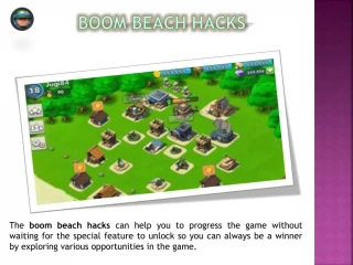 PPT - Boom Beach Hack and Cheats Guide PowerPoint Presentation - ID:7228453