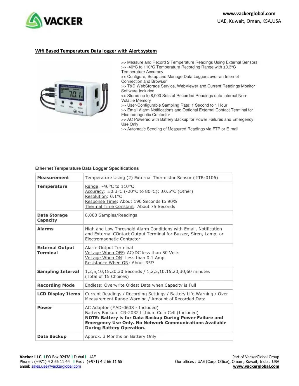 PPT - Wifi Based Temperature Data logger with Alert system PowerPoint ...
