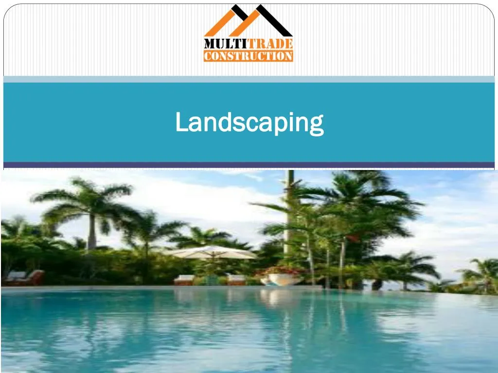 PPT - Landscaping PowerPoint Presentation, free download - ID:7230362