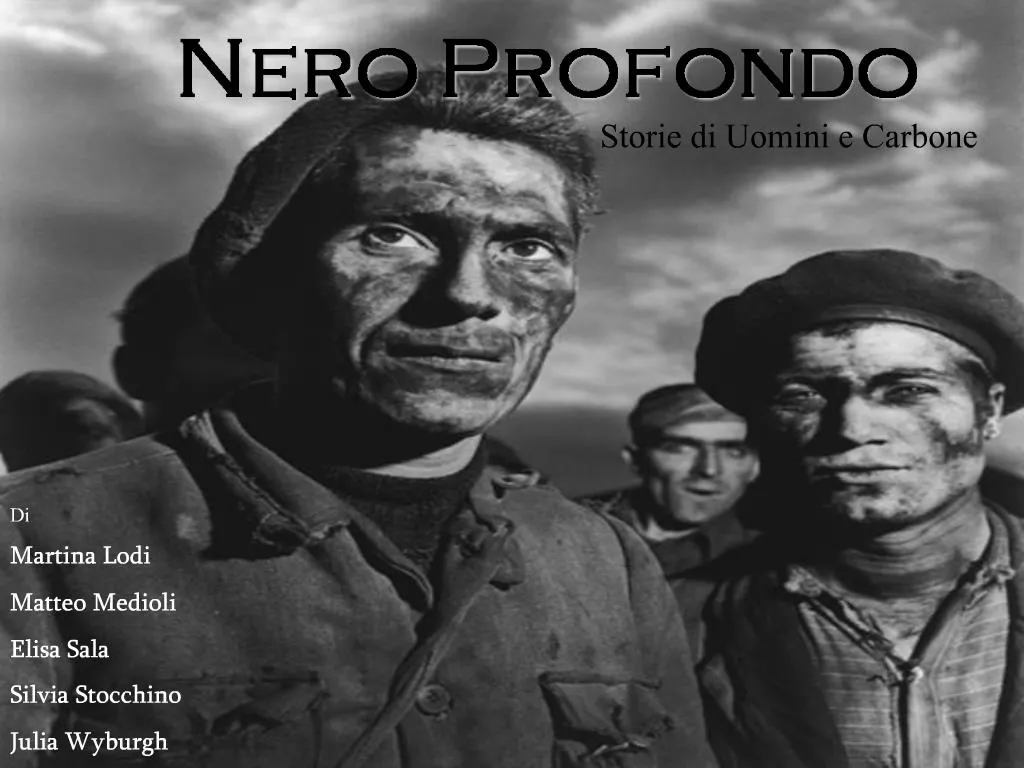 PPT - Nero Profondo PowerPoint Presentation, free download - ID:723205