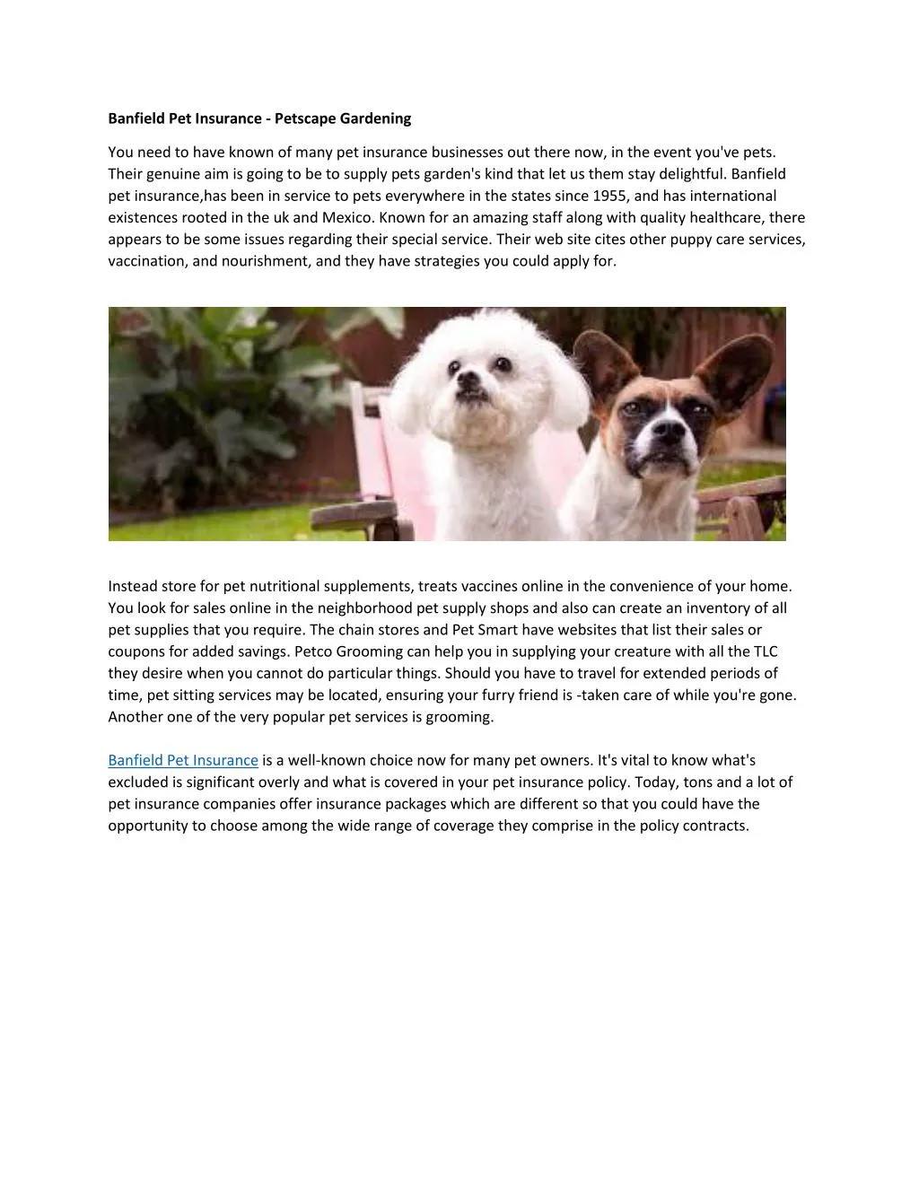 PPT - Banfield Pet Insurance PowerPoint Presentation, free download ...