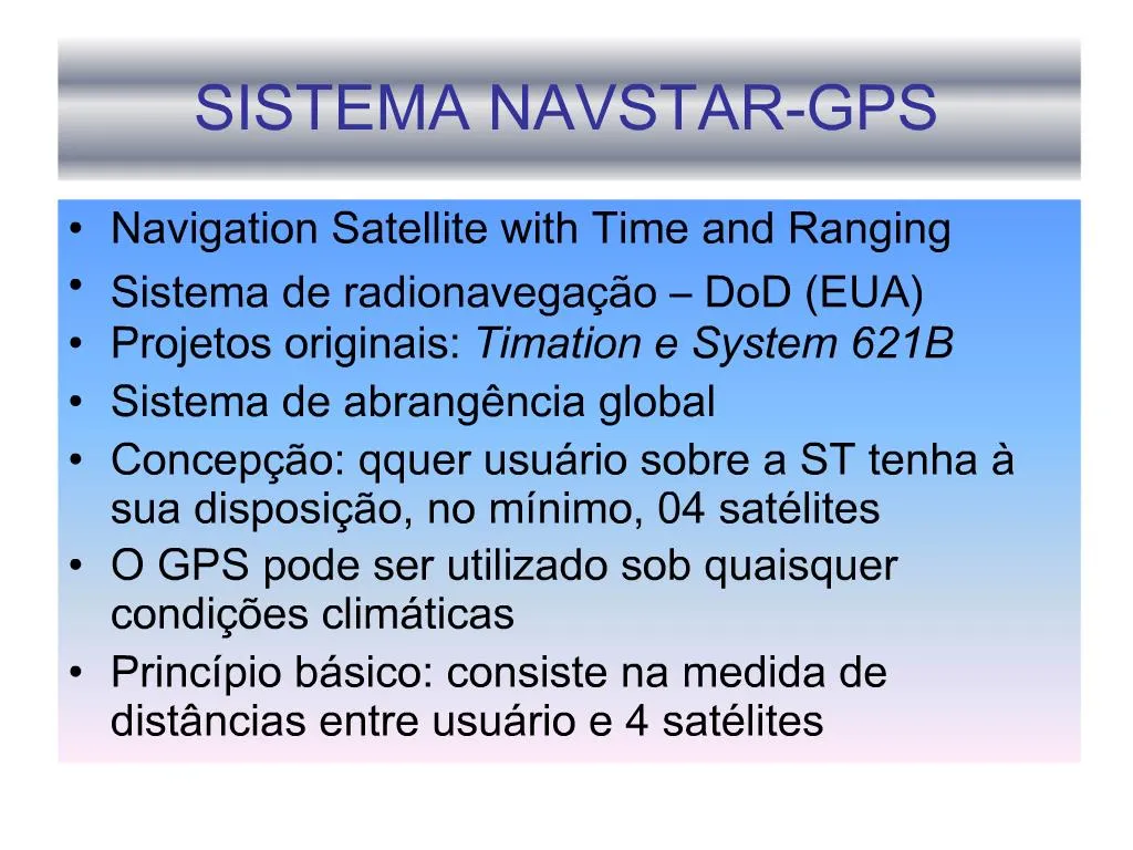 PPT - SISTEMA NAVSTAR-GPS PowerPoint Presentation, free download - ID ...