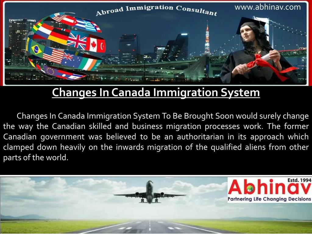 PPT - Changes In Canada Immigration System PowerPoint Presentation ...