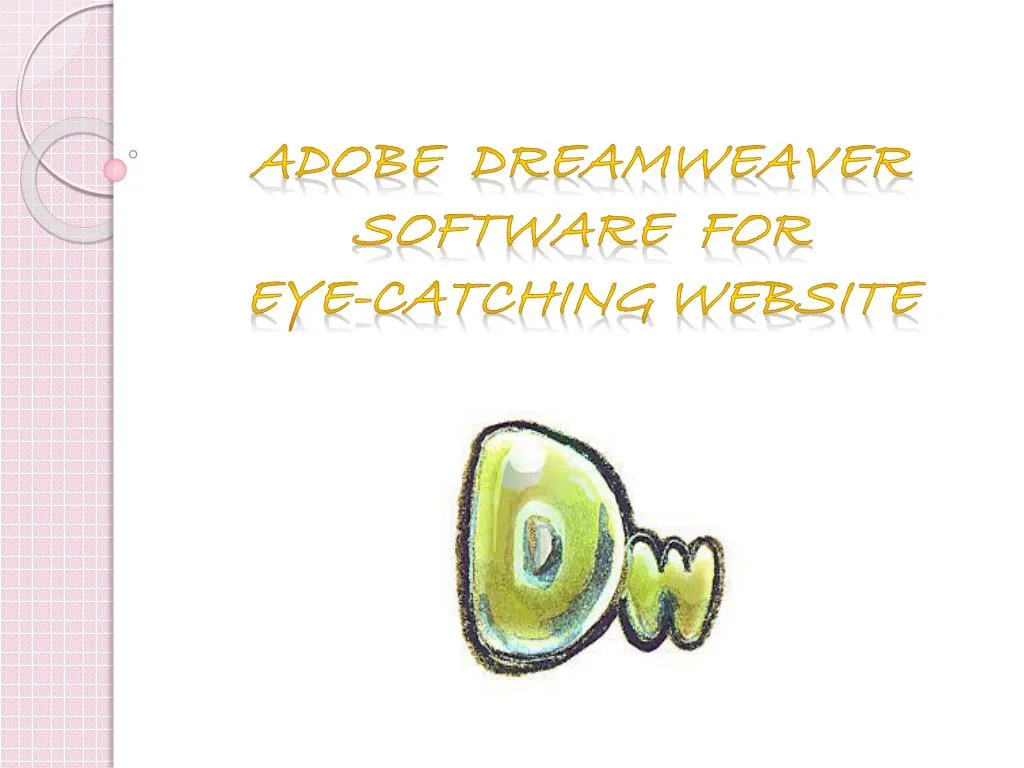 PPT - Adobe Dreamweaver Software for Eye-Catching Website PowerPoint ...