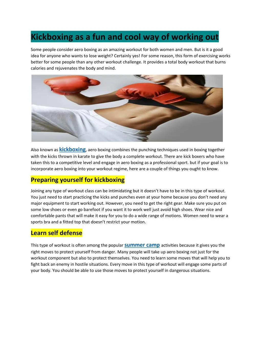 PPT - Kickboxing PowerPoint Presentation, free download - ID:7242106