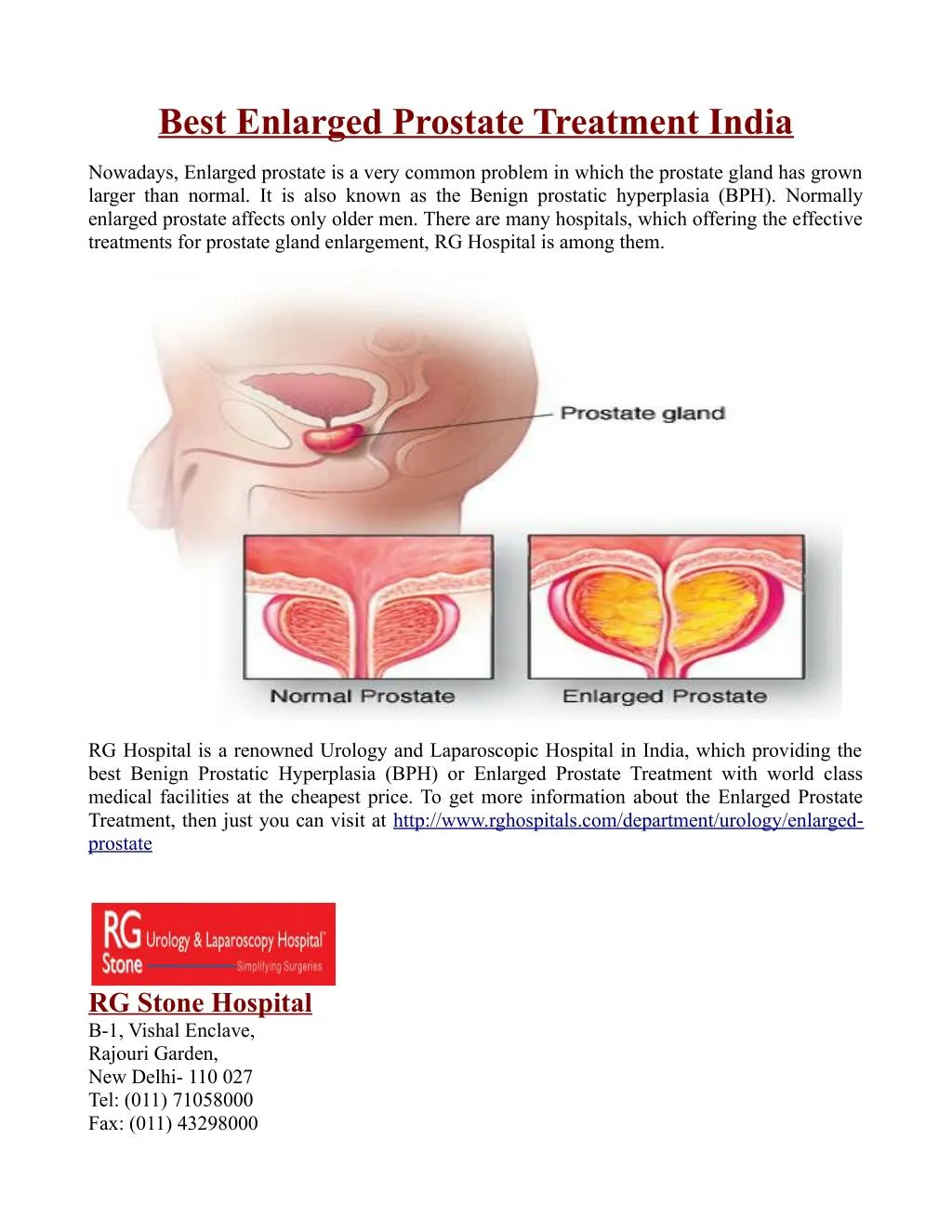 PPT - Best Enlarged Prostate Treatment India PowerPoint Presentation, free download - ID:7242802