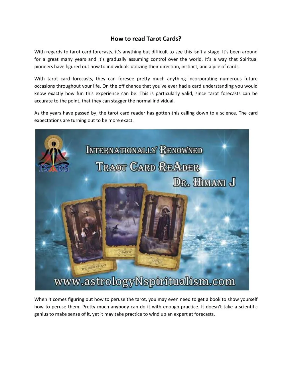 PPT - Tarot Card Reader in India, Online Classes PowerPoint ...