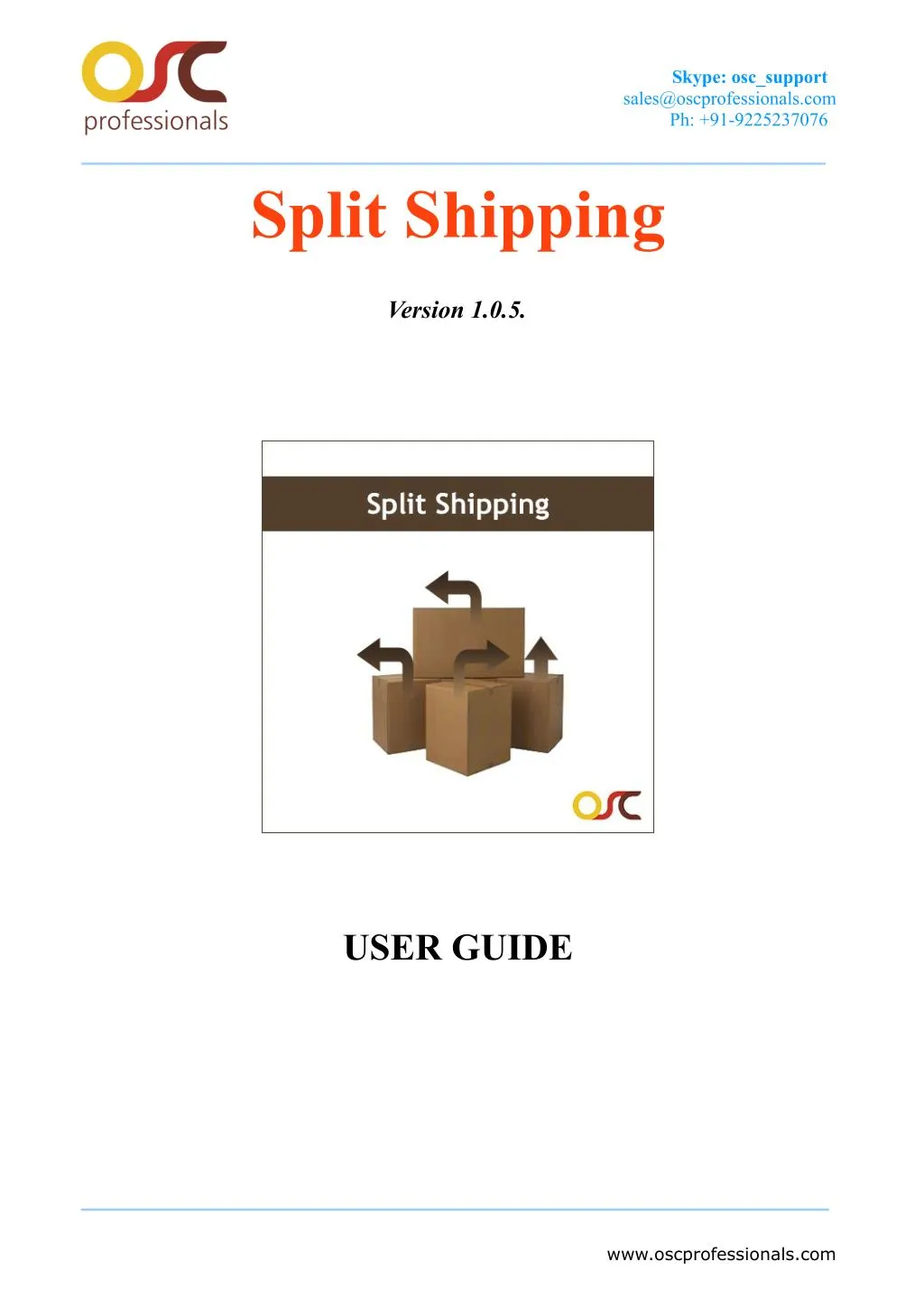 PPT - Split shipping PowerPoint Presentation, free download - ID:7245780