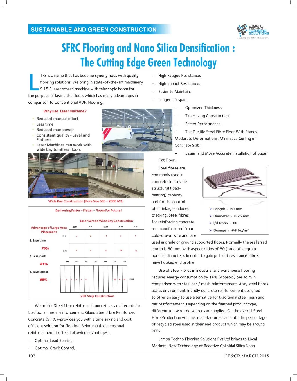 PPT - SFRC Flooring and Nano Silica Densification - The Cutting Edge ...