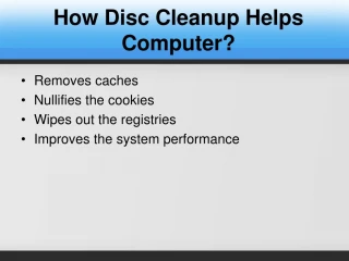PPT - Disk Cleanup Software: The Way Out PowerPoint Presentation - ID ...