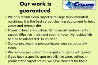 PPT - How To Keep Your Carpet Safe From Stains PowerPoint Presentation ...