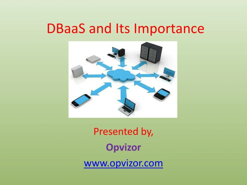 PPT - DBaaS and Its Importance PowerPoint Presentation, free download ...