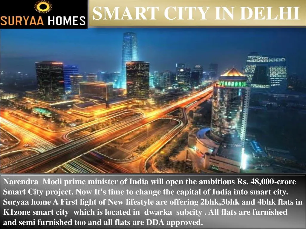 PPT - Smart city in Delhi PowerPoint Presentation, free download - ID ...
