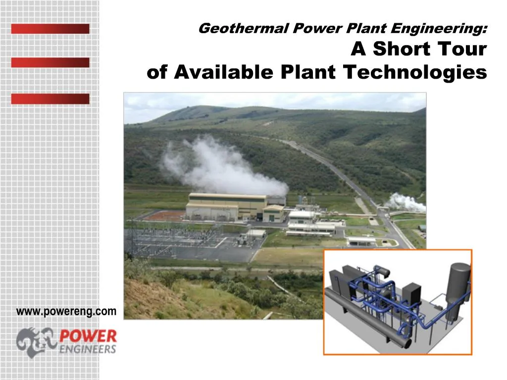 PPT - Geothermal Power Plant Engineering: A Short Tour of Available ...