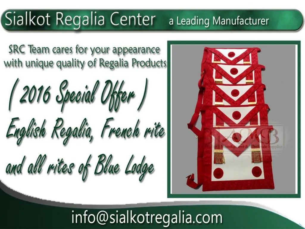 PPT - Master worship Apron French regalia PowerPoint Presentation, free ...