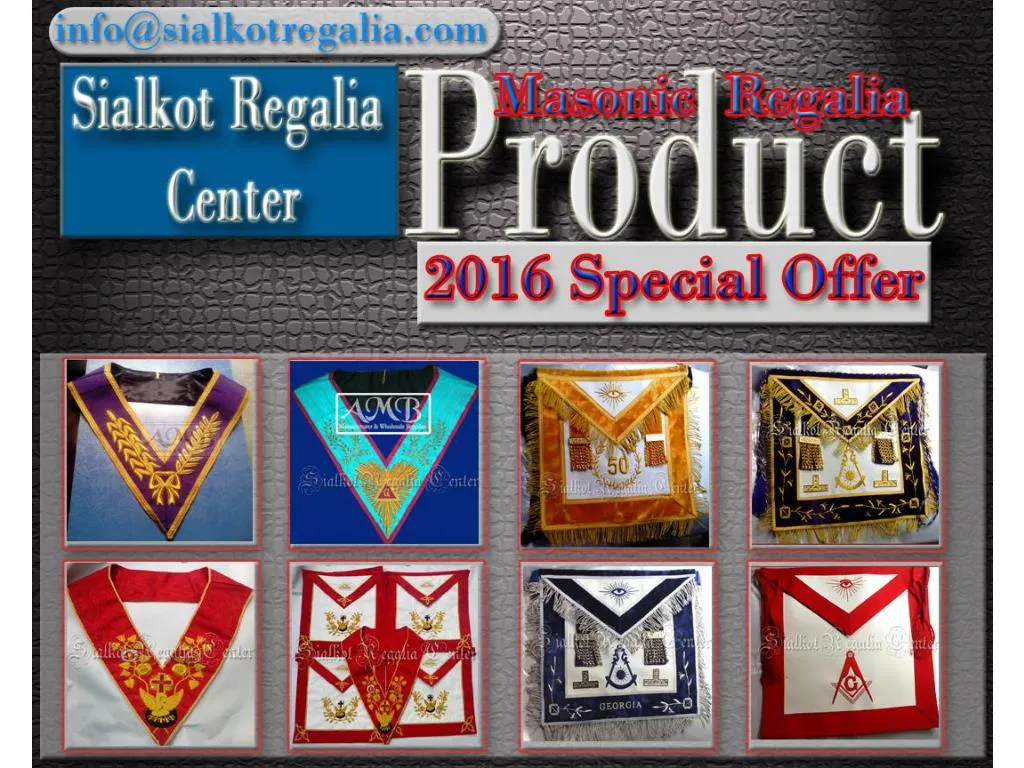 PPT - Masonic Craft regalia Grand rank collar PowerPoint Presentation ...