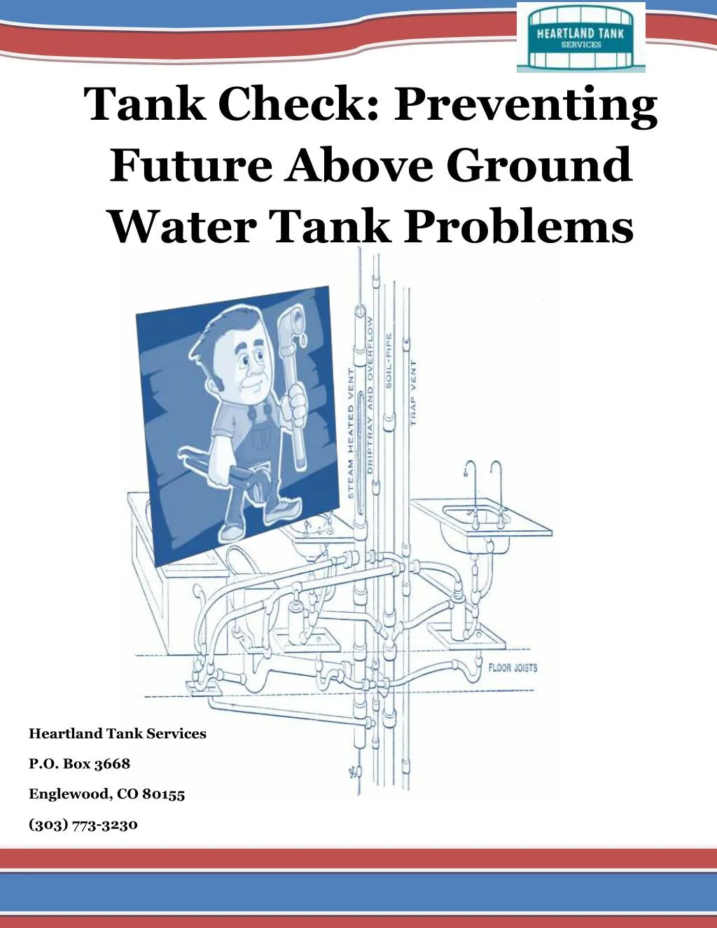 PPT - Tank Check: Preventing Future Above Ground Water Tank Problems ...