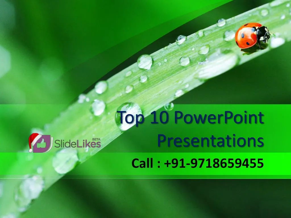 PPT - Top 10 Powerpoint Presentations @ 9718659455 PowerPoint ...