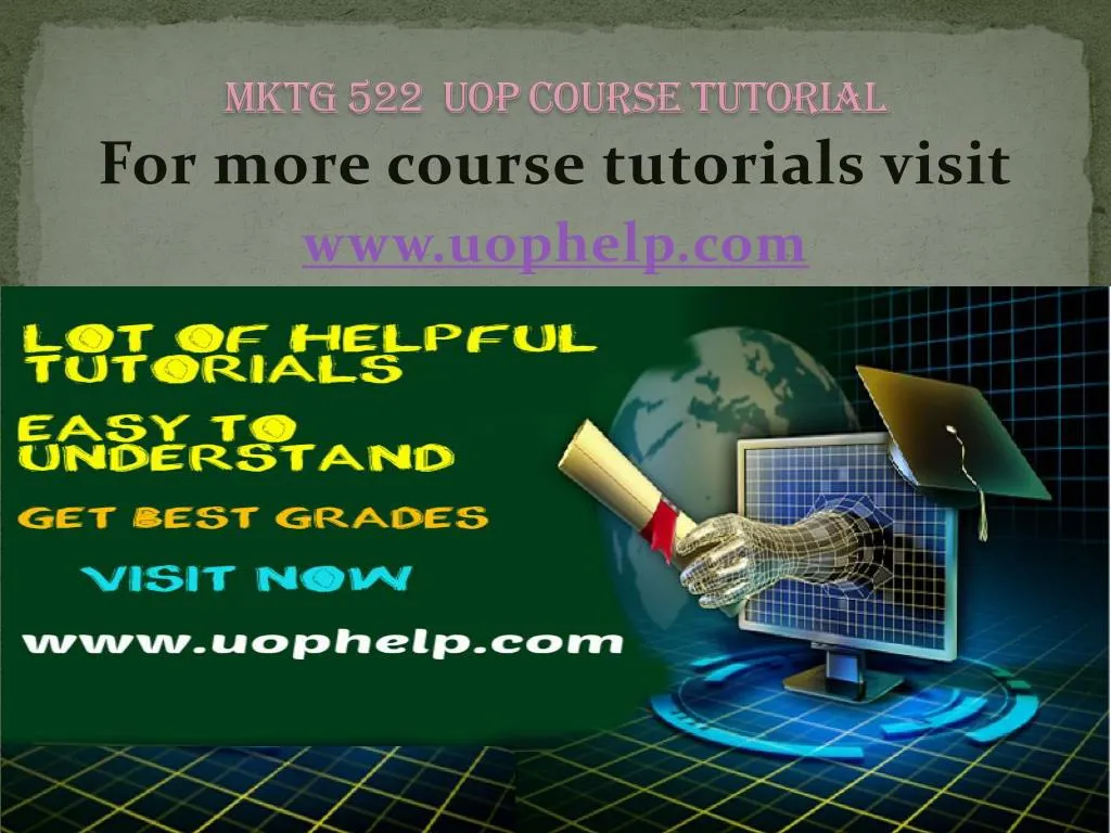 PPT - MKTG 522 Instant Education uophelp PowerPoint Presentation, free ...