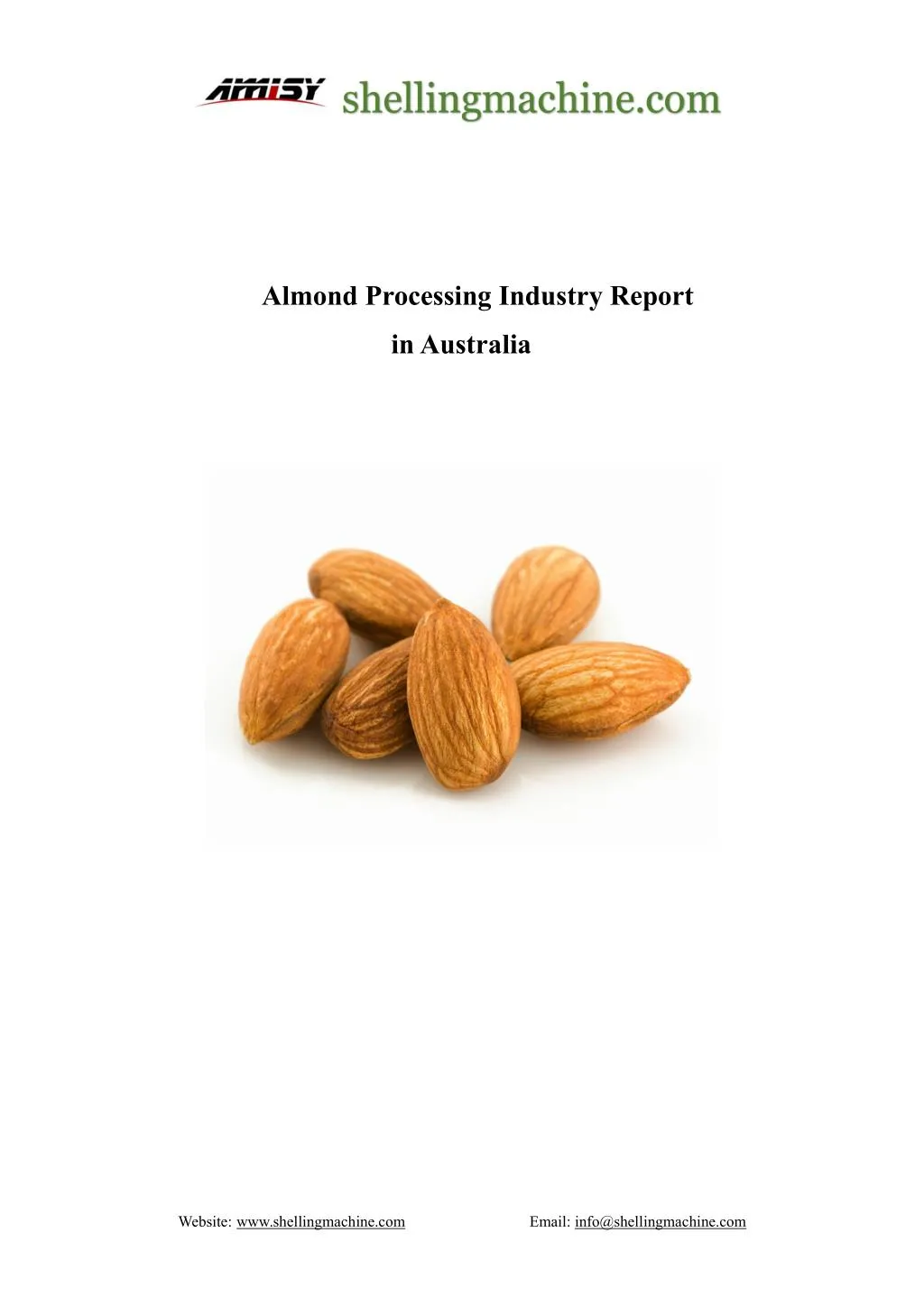 PPT - Almond Processing Industry Report in Australia PowerPoint ...