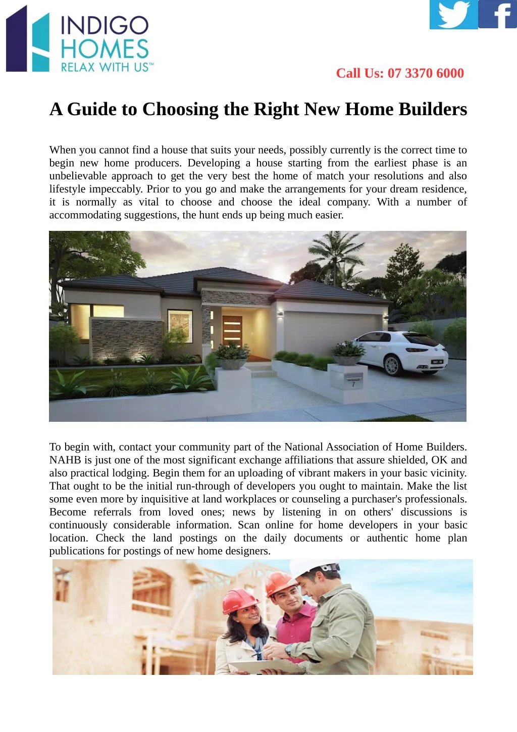 PPT - A Guide to Choosing the Right New Home Builders PowerPoint ...