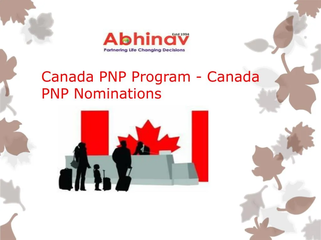 PPT - Canada PNP Program - Canada PNP Nominations PowerPoint ...