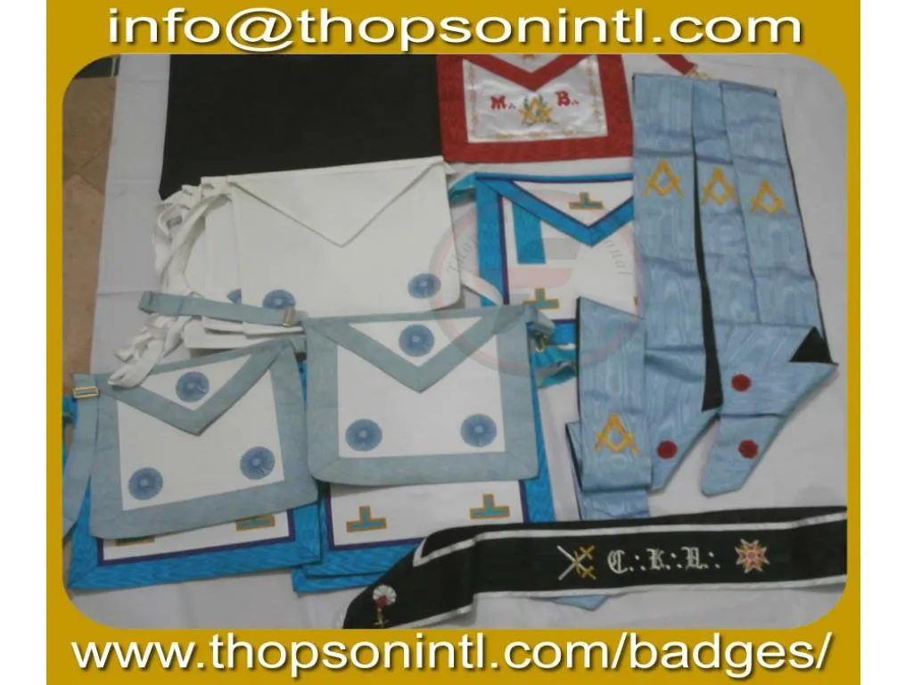 PPT - Masonic French regalia aprons PowerPoint Presentation, free ...