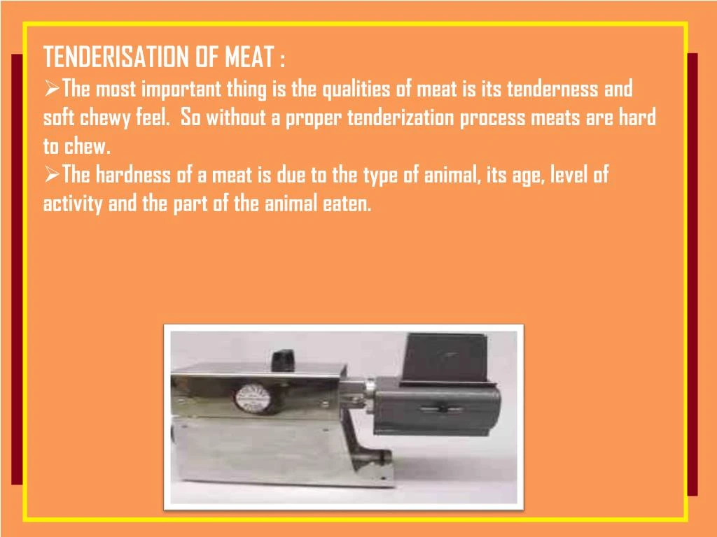 PPT - Meat Tenderization Product By Heinshons Country Store PowerPoint ...