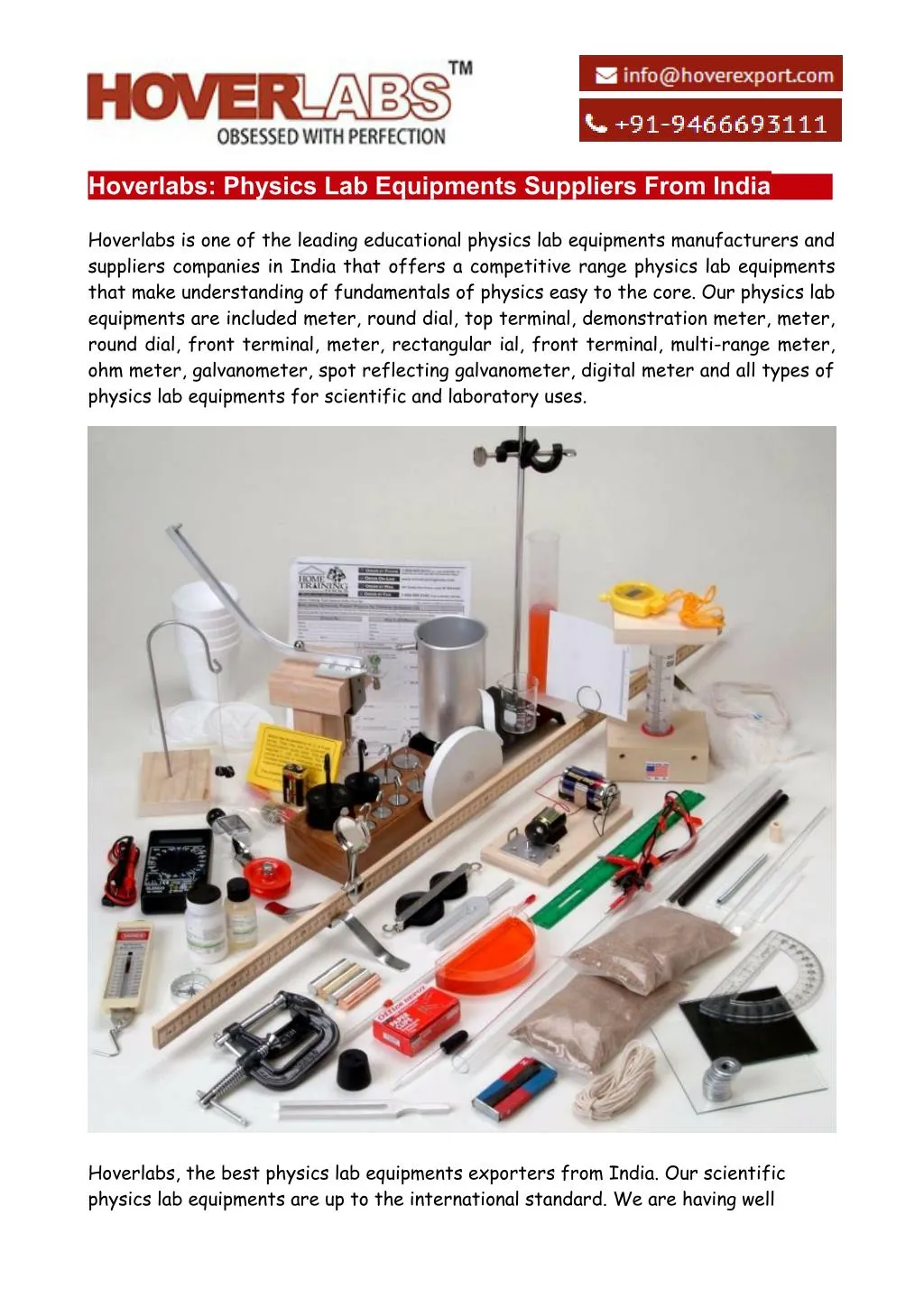 PPT - Physics Lab Equipments Manufacturers India PowerPoint ...