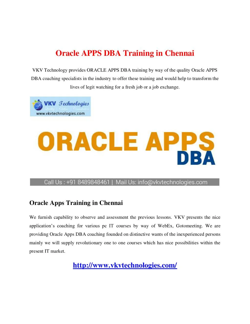 Ppt Oracle Apps Dba Training In Chennai Powerpoint Presentation Free