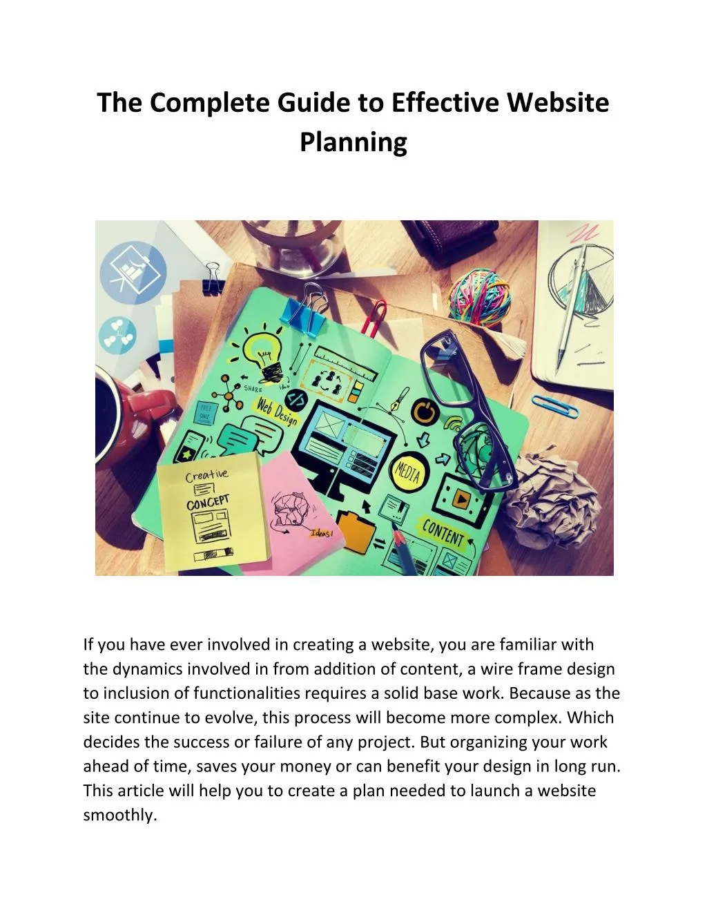 PPT - The Complete Guide to Effective Website Planning PowerPoint Presentation - ID:7283526