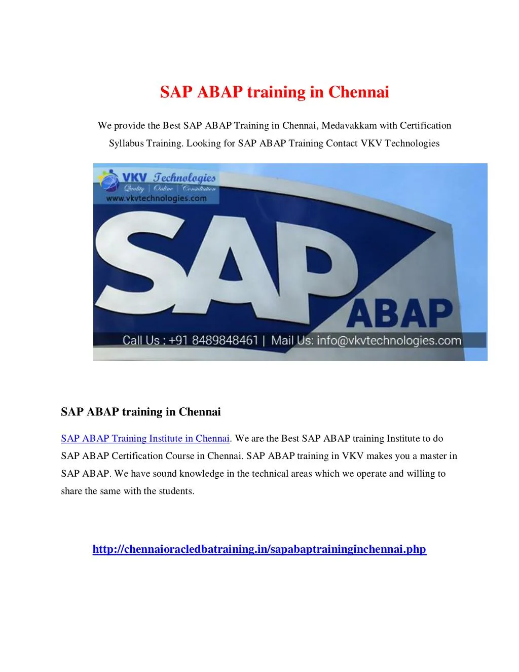 PPT - SAP ABAP Training in Chennai PowerPoint Presentation, free ... PPT - SAP ABAP Training in Chennai PowerPoint Presentation, free ...