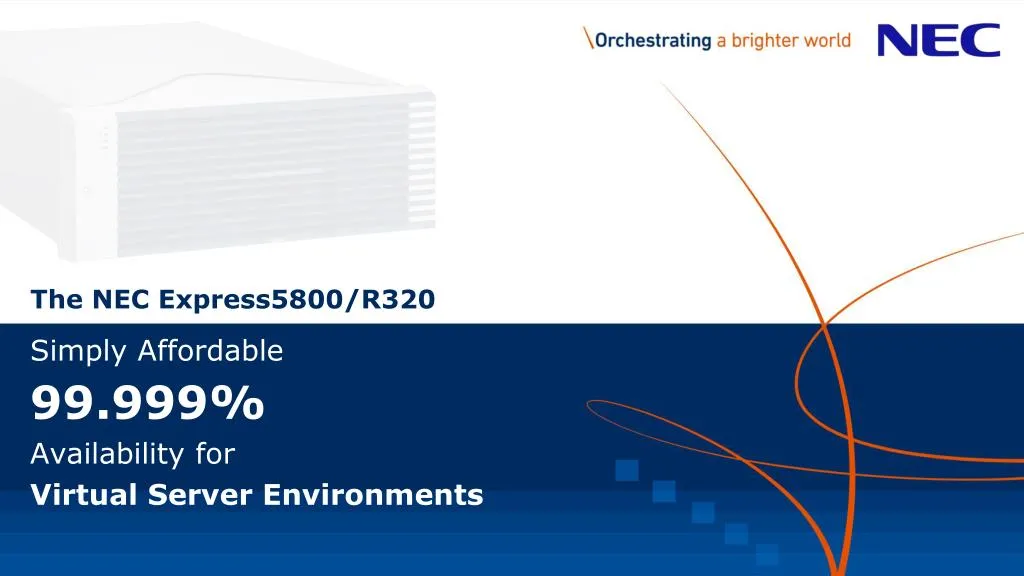 PPT - 99.999% Availability Fault-Tolerant (FT) Server - NEC Express ...