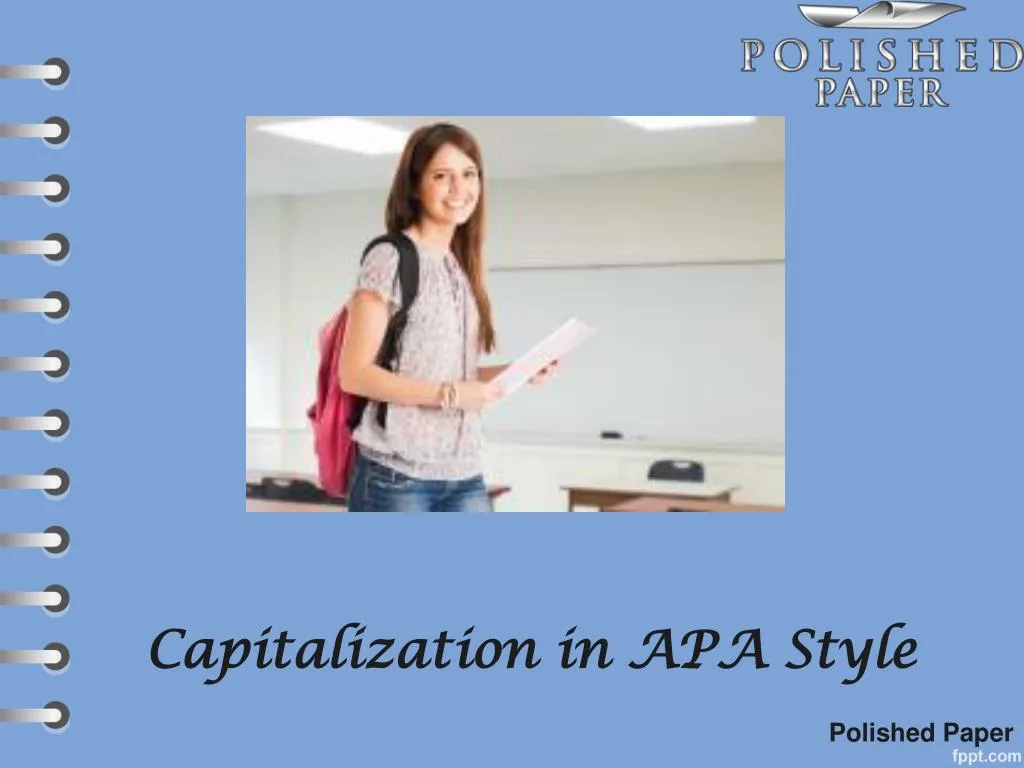 PPT - Capitalization in APA Style PowerPoint Presentation, free ...