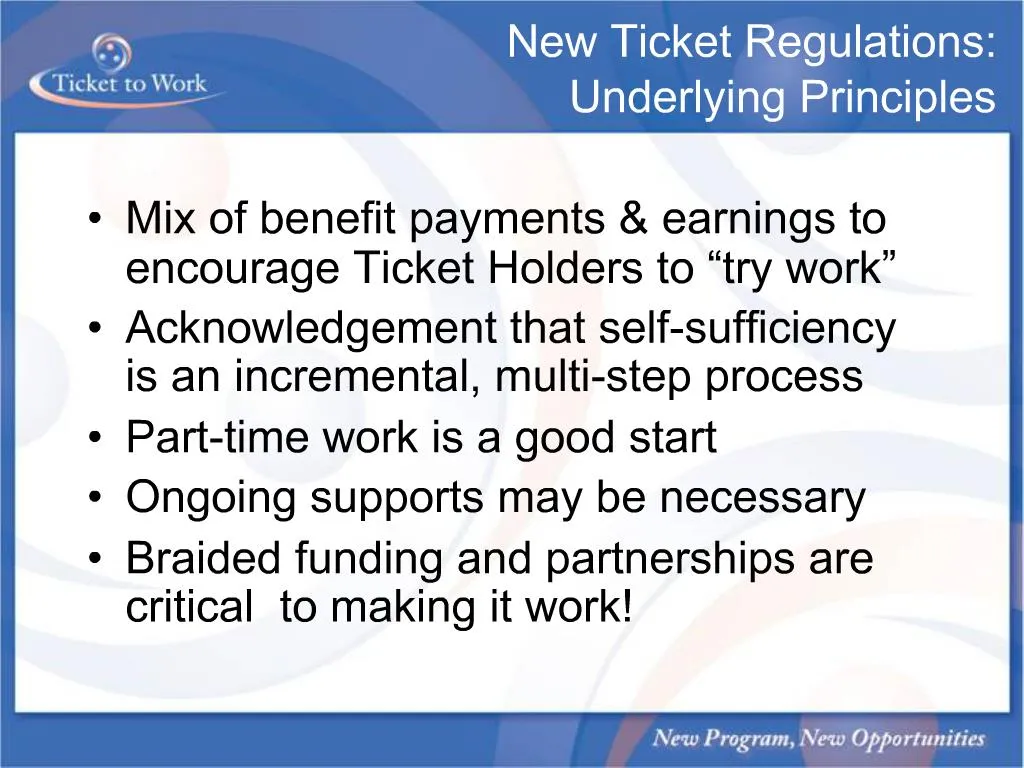 PPT - New Ticket Regulations: Underlying Principles PowerPoint ...