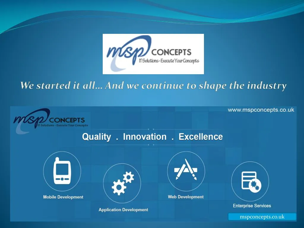 PPT - MSP Concepts - Leading Software Development Company in UK ...