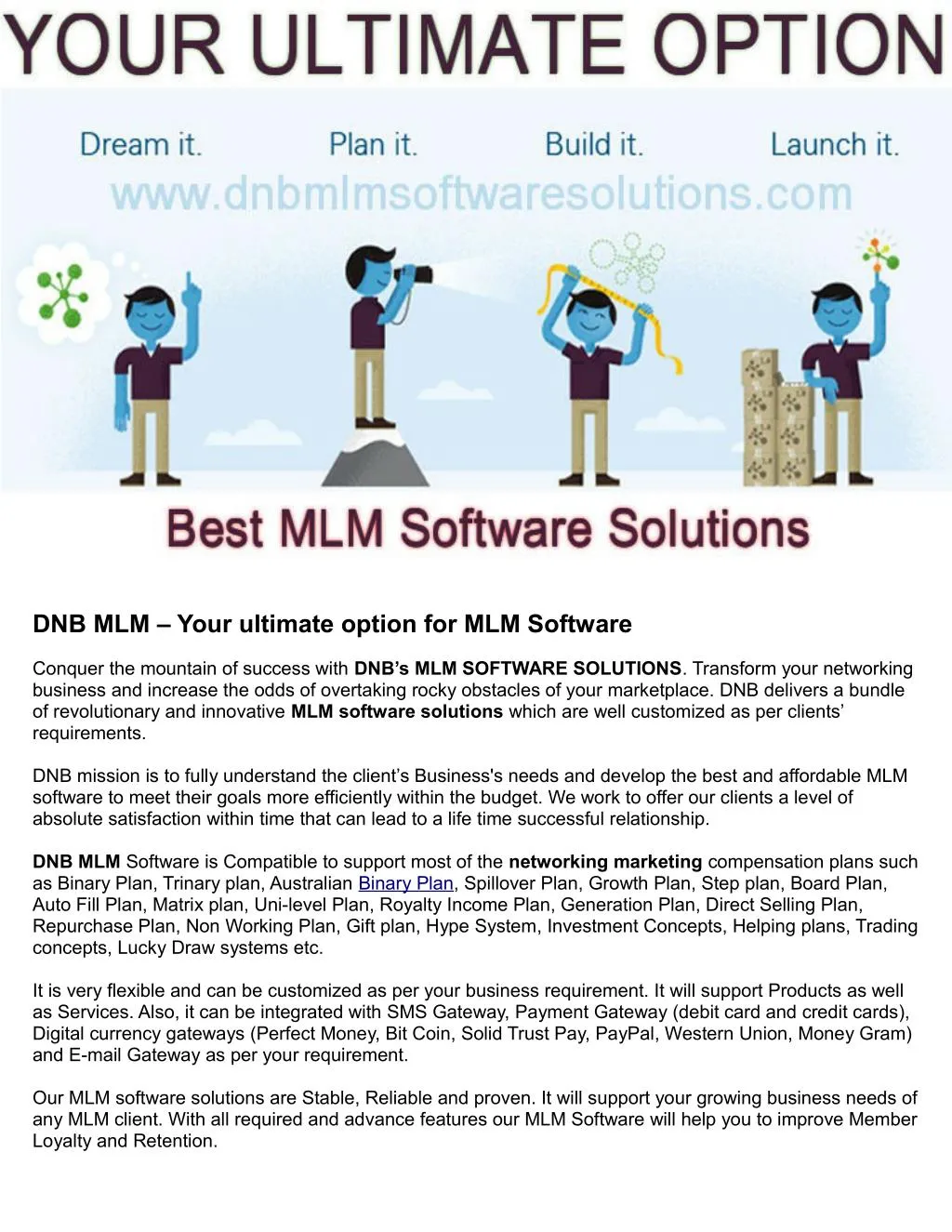 PPT - Dmlm0007 dnb mlm – your ultimate option for mlm software 2015 01 22 PowerPoint ...