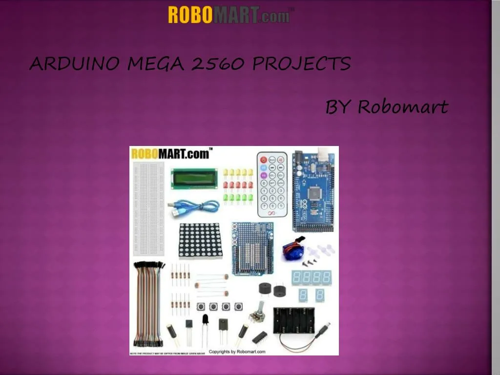PPT - Arduino Mega 2560 Projects - Robomart PowerPoint Presentation ...