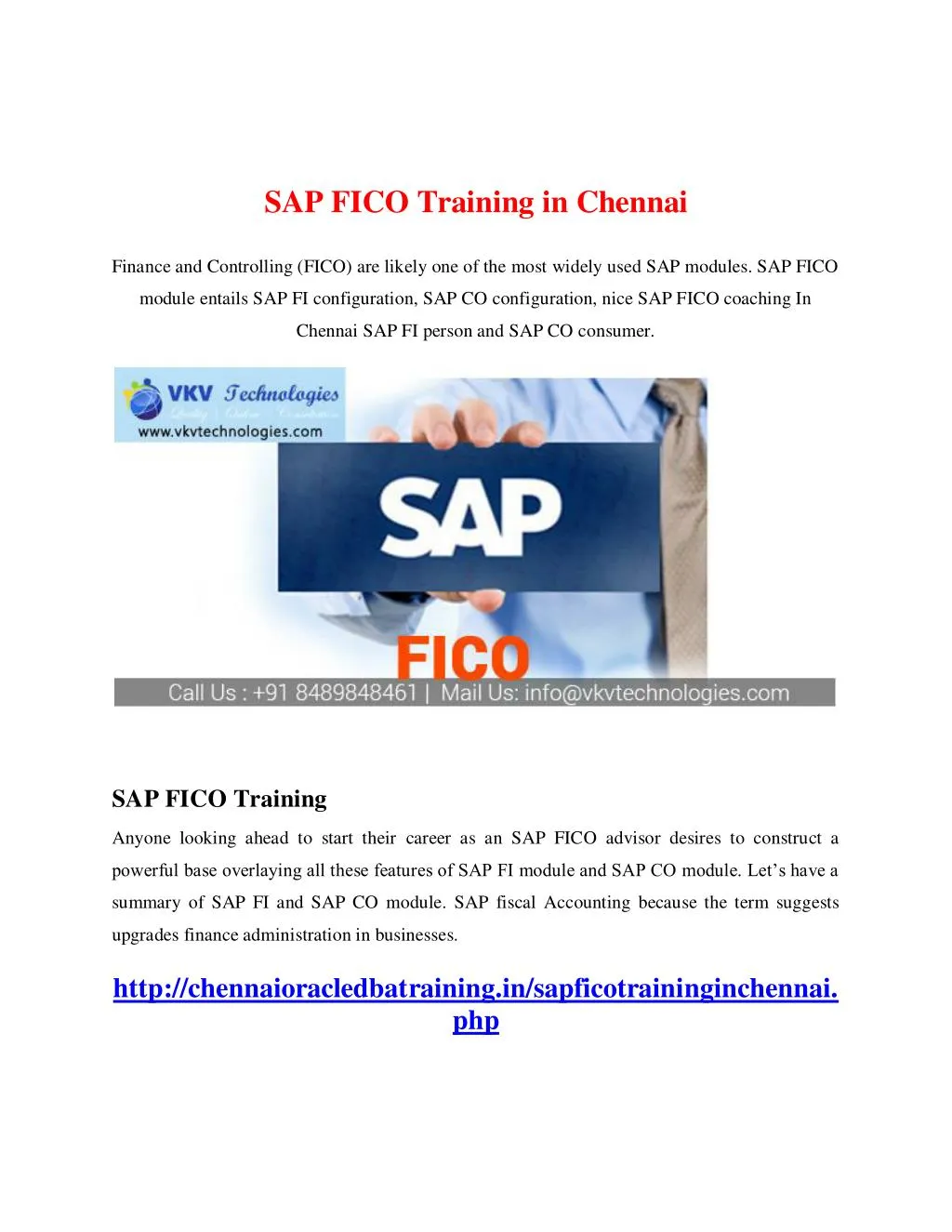 PPT - SAP FICO Training in Chennai PowerPoint Presentation, free ...