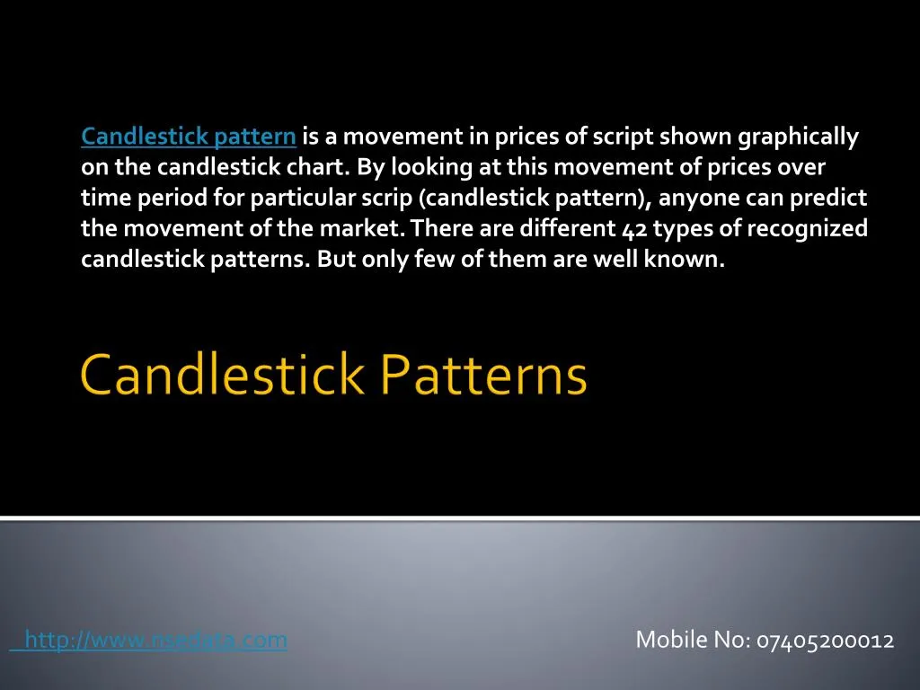 PPT - Candlestick pattern PowerPoint Presentation, free download - ID:7293866