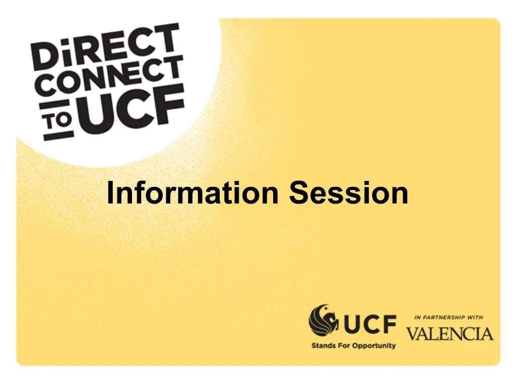 PPT - Information Session PowerPoint Presentation, free download - ID ...