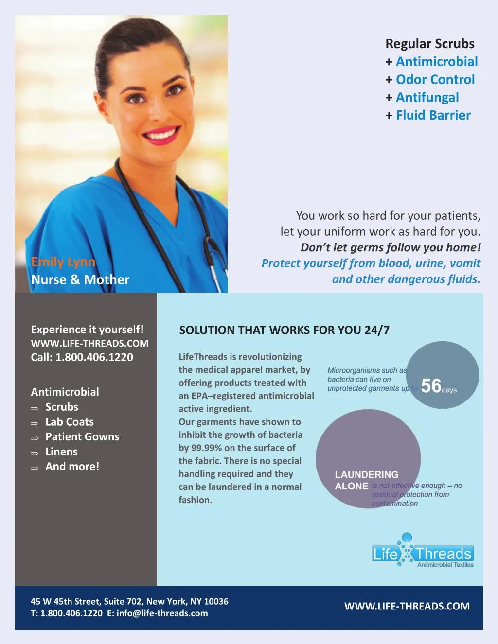 PPT - LifeThreads Brochure for Nurses | Scrubs PowerPoint Presentation ...