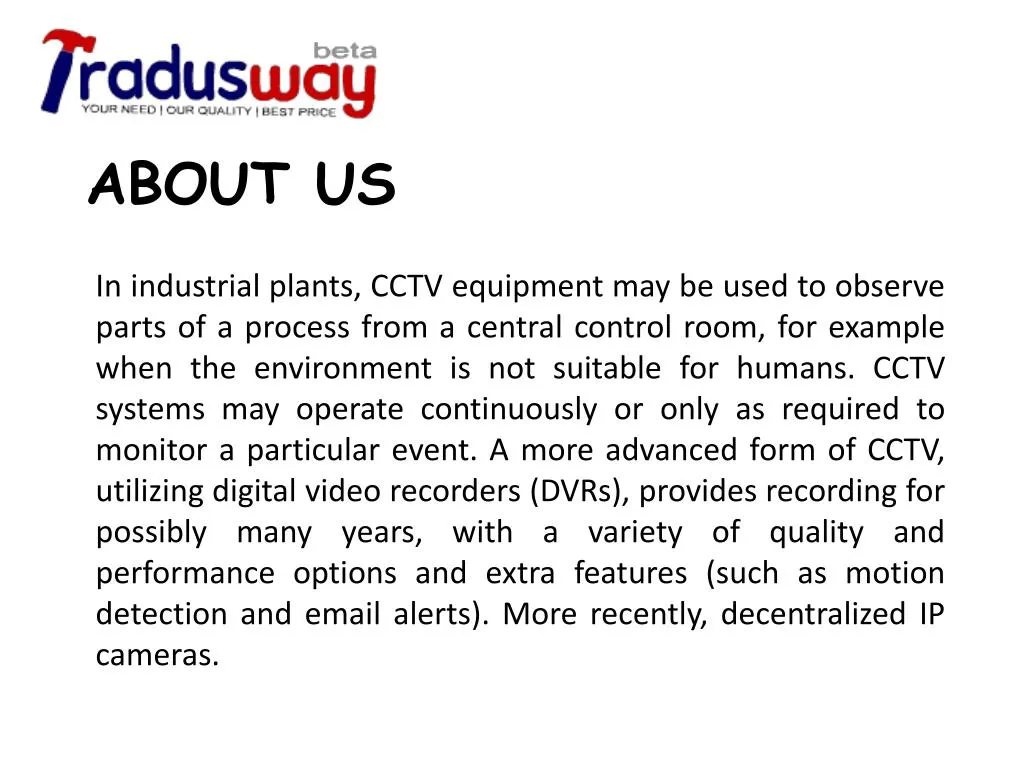 PPT - Importance of CCTV Camera PowerPoint Presentation, free download ...