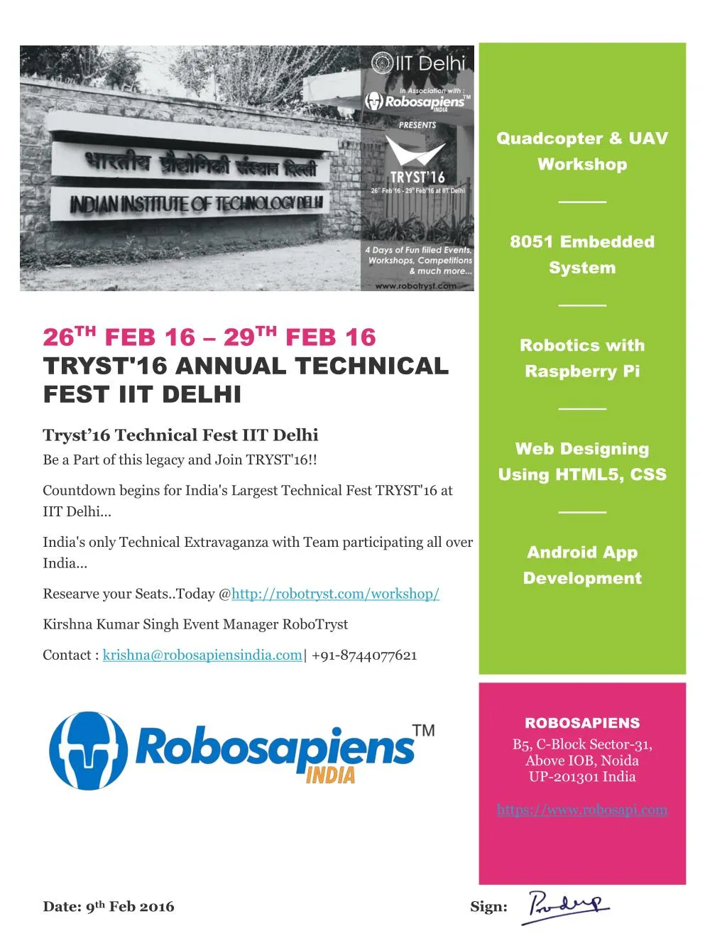 PPT - Tryst'16 Annual Technical Fest IIT Delhi PowerPoint Presentation ... PPT - Tryst'16 Annual Technical Fest IIT Delhi PowerPoint Presentation ...