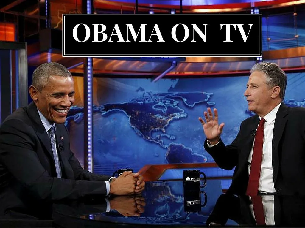 PPT - Obama on TV PowerPoint Presentation, free download - ID:7300075