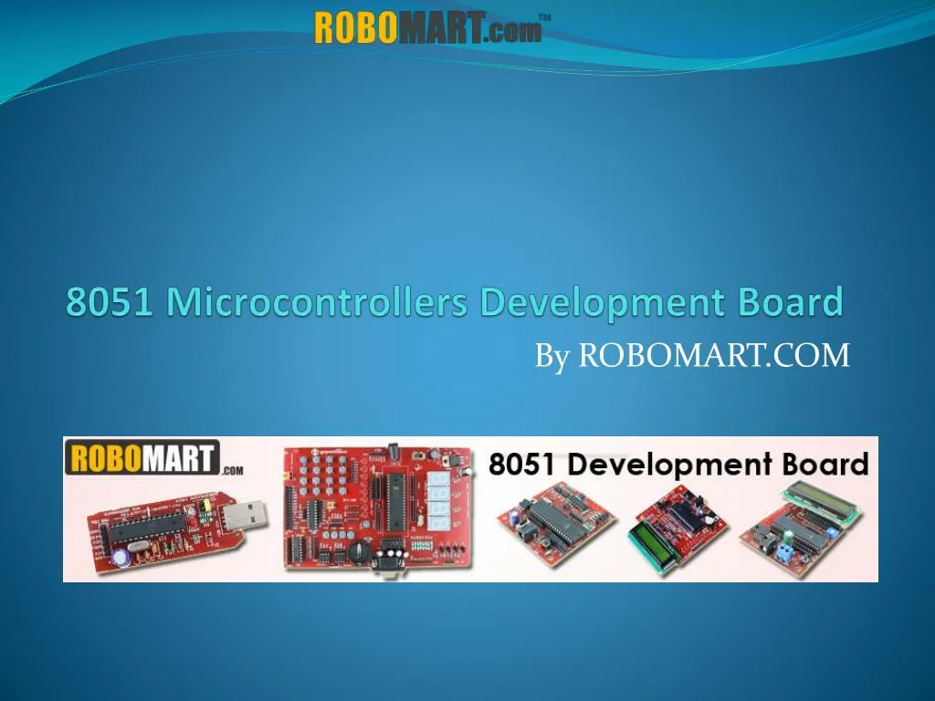 PPT - 8051 Microcontroller Board - Robomart PowerPoint Presentation ...