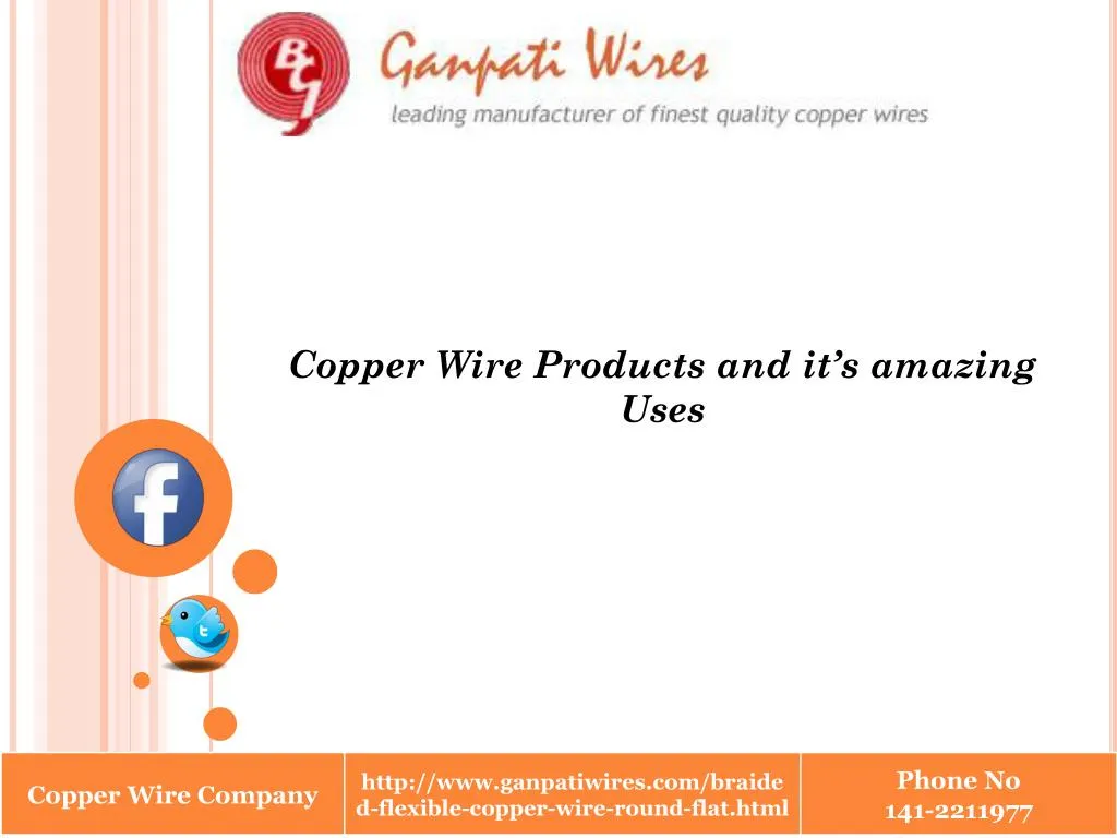 PPT - Copper Wire Products and it’s amazing Uses PowerPoint ...