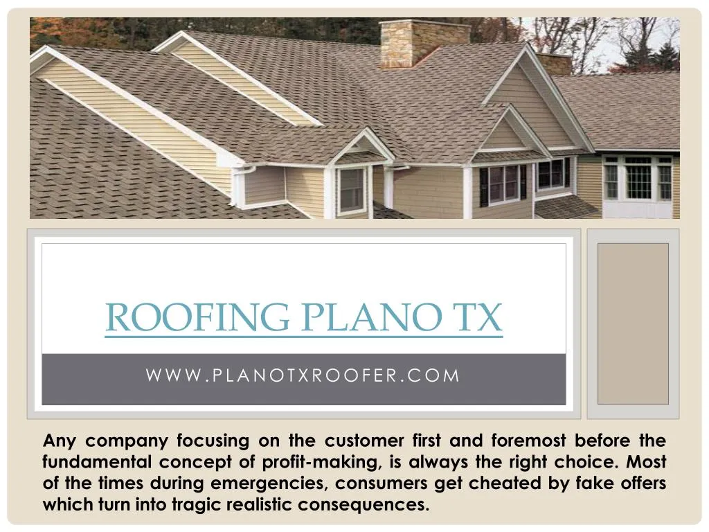 PPT - Roof Installation Plano TX PowerPoint Presentation, free download ...