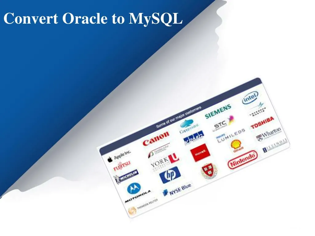 Ppt Data Loader Tool Convert Oracle To Mysql Or Other Database Formats Powerpoint