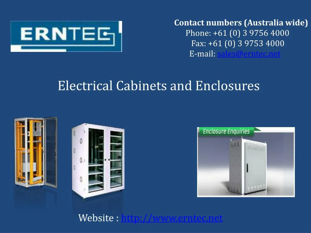 PPT - Get Electrical Cabinets, Connectors & Metal Enclosures – ERNTEC ...